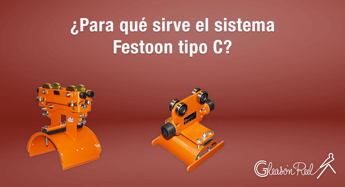 ¿Para qué sirve el sistema Festoon tipo C de Gleason Reel?