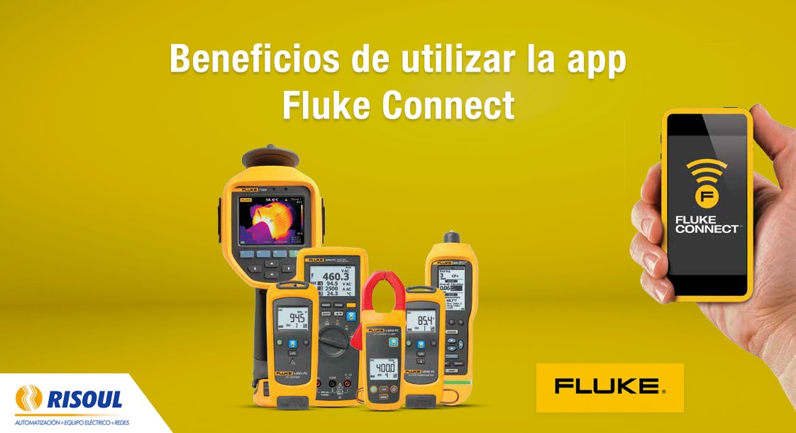 Beneficios de utilizar la app Fluke Connect con los productos Fluke