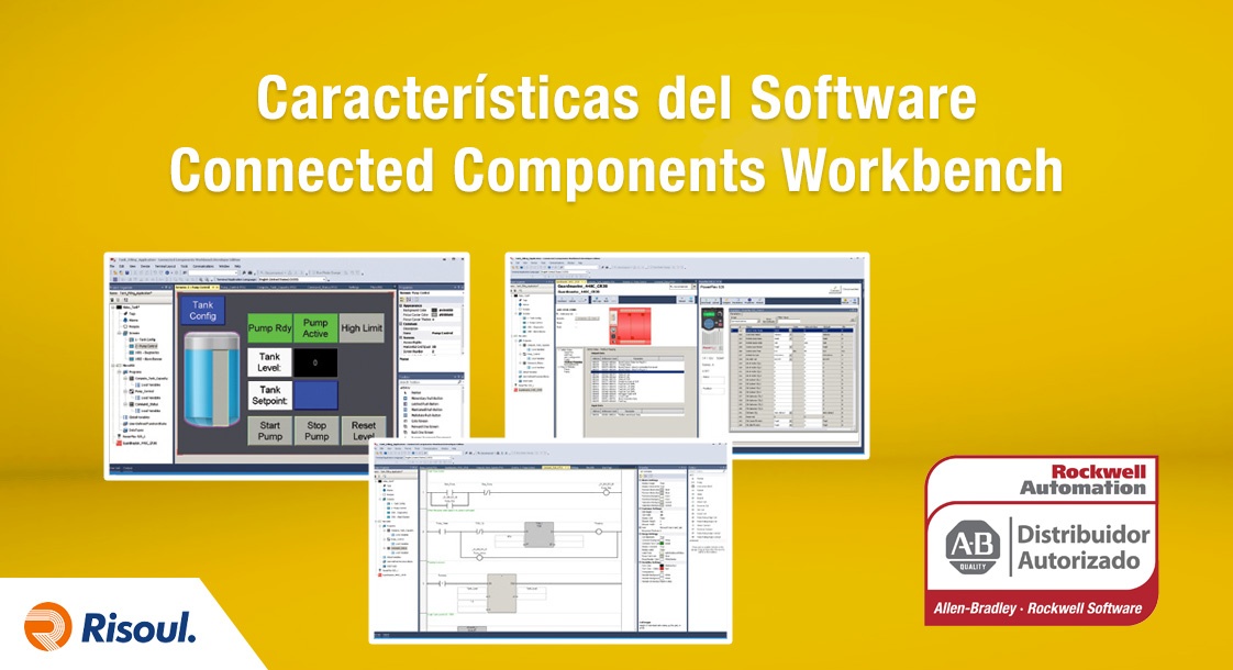 Características del Software Connected Components Workbench ™ de Rockwell