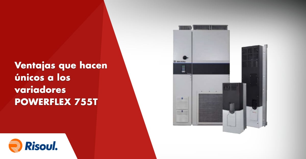Ventajas que hacen únicos a los variadores POWERFLEX 755T