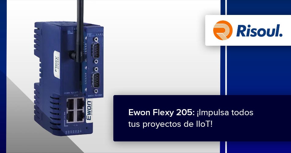 Ewon Flexy 205: ¡Impulsa todos tus proyectos de IIoT!