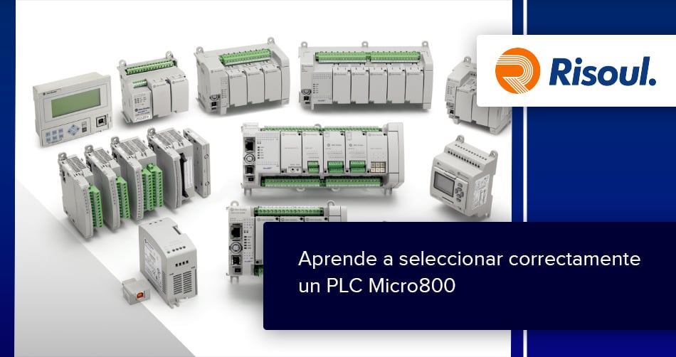 Aprende a seleccionar correctamente un PLC Micro800